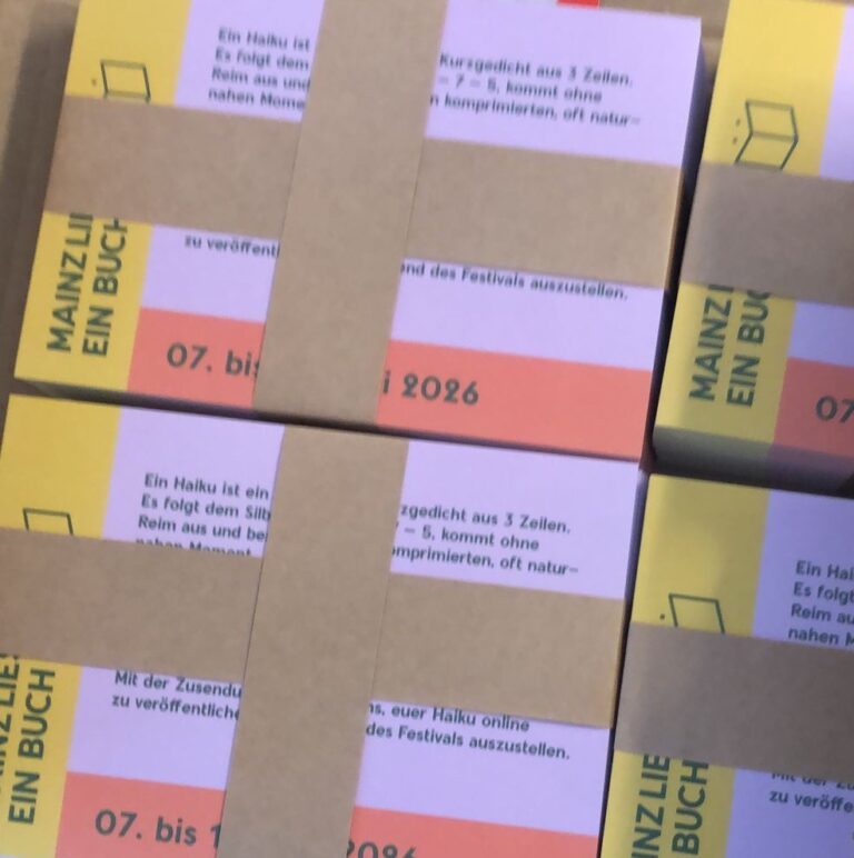 Haiku schreiben und Freikarten gewinnen! - mainzliest.de